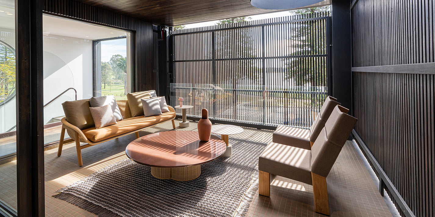 Vimini outdoor sofa – Studio Italia