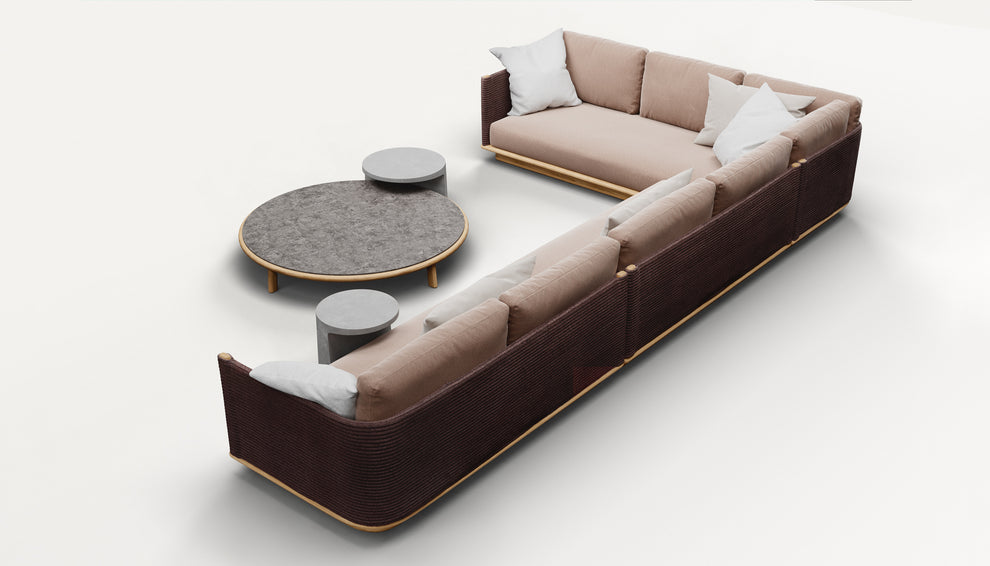 Giro outdoor sofa – Studio Italia